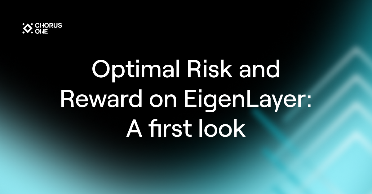 Optimal Risk and Reward on EigenLayer: A first look